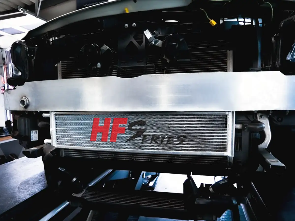 HF Series additional watercooler intercooler Mercedes A45 AMG W176
